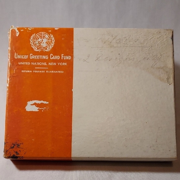 Vintage United Nations Unicef Greeting Cards Boxed | Office | Vintage ...